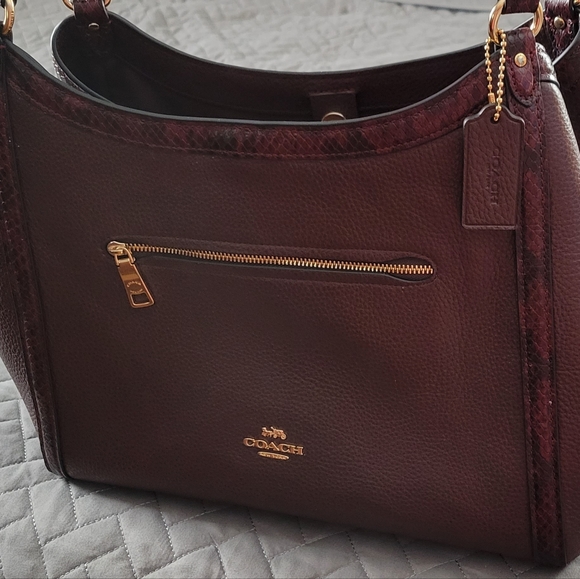 Coach | Bags | Coach Lori Shoulder Bag Burgundy | Poshmark